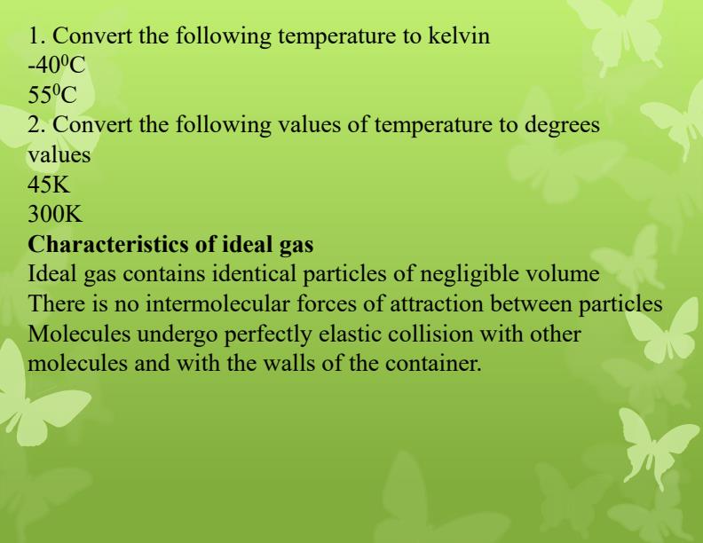Gas Law Notes (In PowerPoint) - 11080