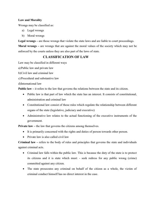 Legal Aspect in Social Development Work Notes - 11143