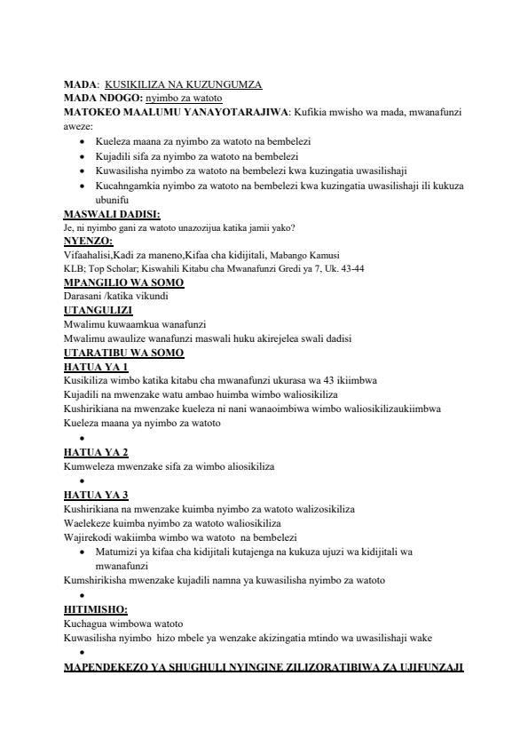 2023 Grade 7 KLB Top Scholar Kiswahili Lesson Plan Term 2 13913 2023-grade-7-klb-top-scholar-kiswahili-lesson-plan-term-2-13913