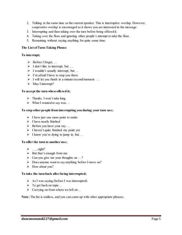 Comprehensive and simplified Form 4 English Notes - 3103