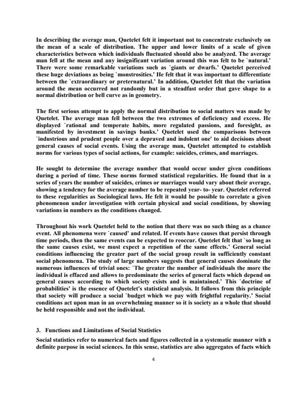 ACU 201: Introduction to Social Statistics Notes - 3719