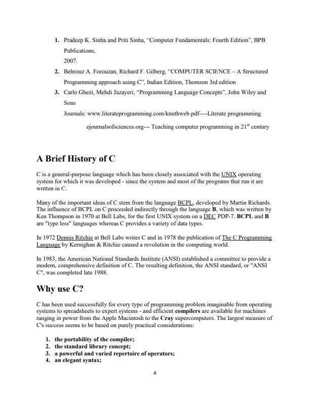 COMP 112: Fundamentals of Computer Programming Notes - 8116