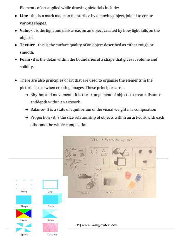 2024 Grade 5 Art and Craft Lesson Notes - 9706