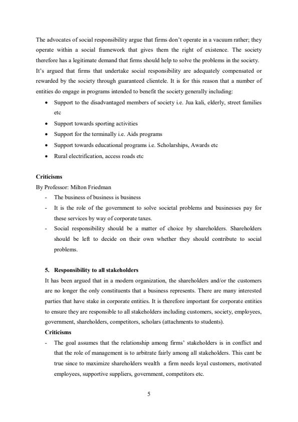 BAC 308: Corporate Finance Notes - 13288