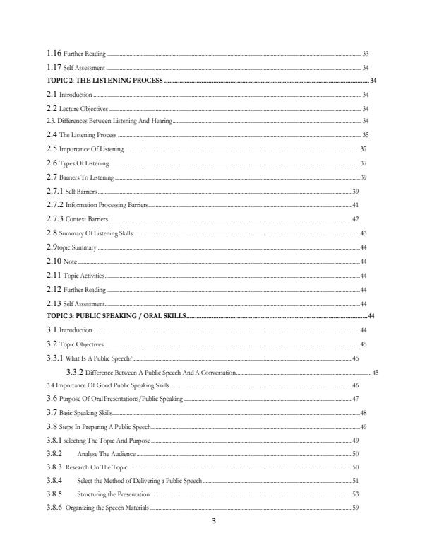 COMS 101: Communication Skills Notes - 13249
