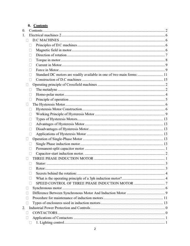 Industrial Machines and Controls(IMC) Notes - 15674