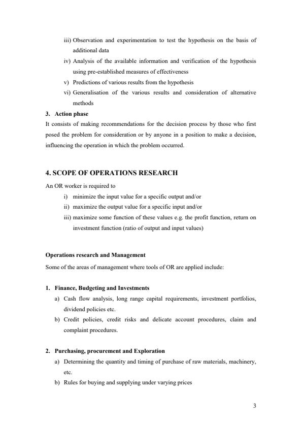 Operation Research Notes - 13729