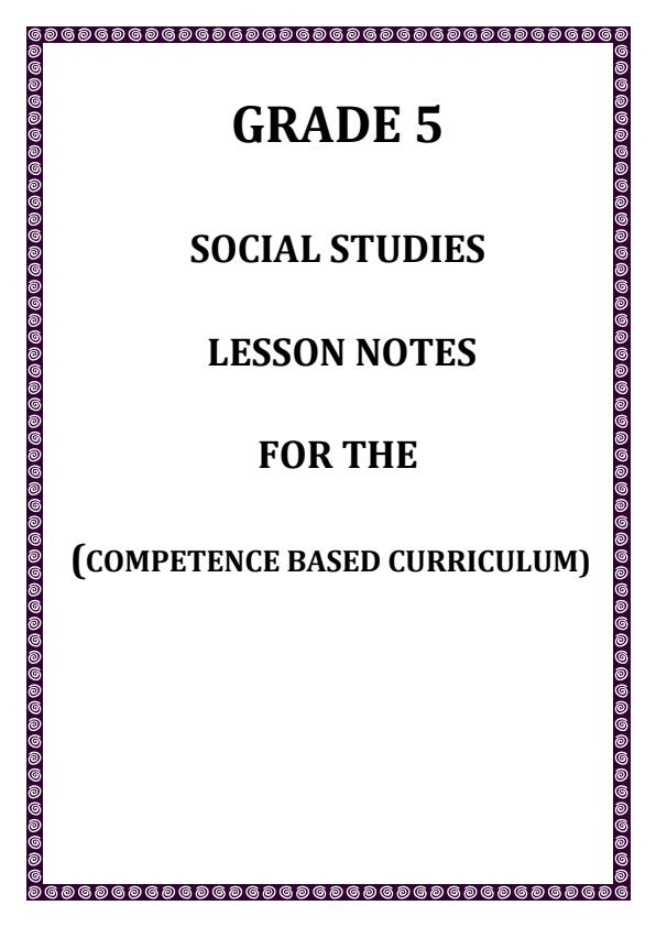 5th Grade Social Studies Lessons The Essential First Week Of School